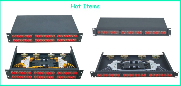 12-port Rack-mounted Fiber Optic Patch Panel: Fixed Type Connectivity ...