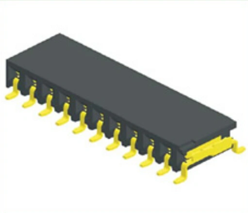 2.54mm Female Header Single SMT Side Entry China Manufacturers ...