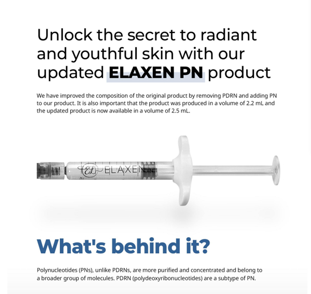 연어 Dna Elaxen Pn 피부 부스터 주입, Bossgoo.com의 고품질 연어 Dna Elaxen Pn 피부 부스터 주입