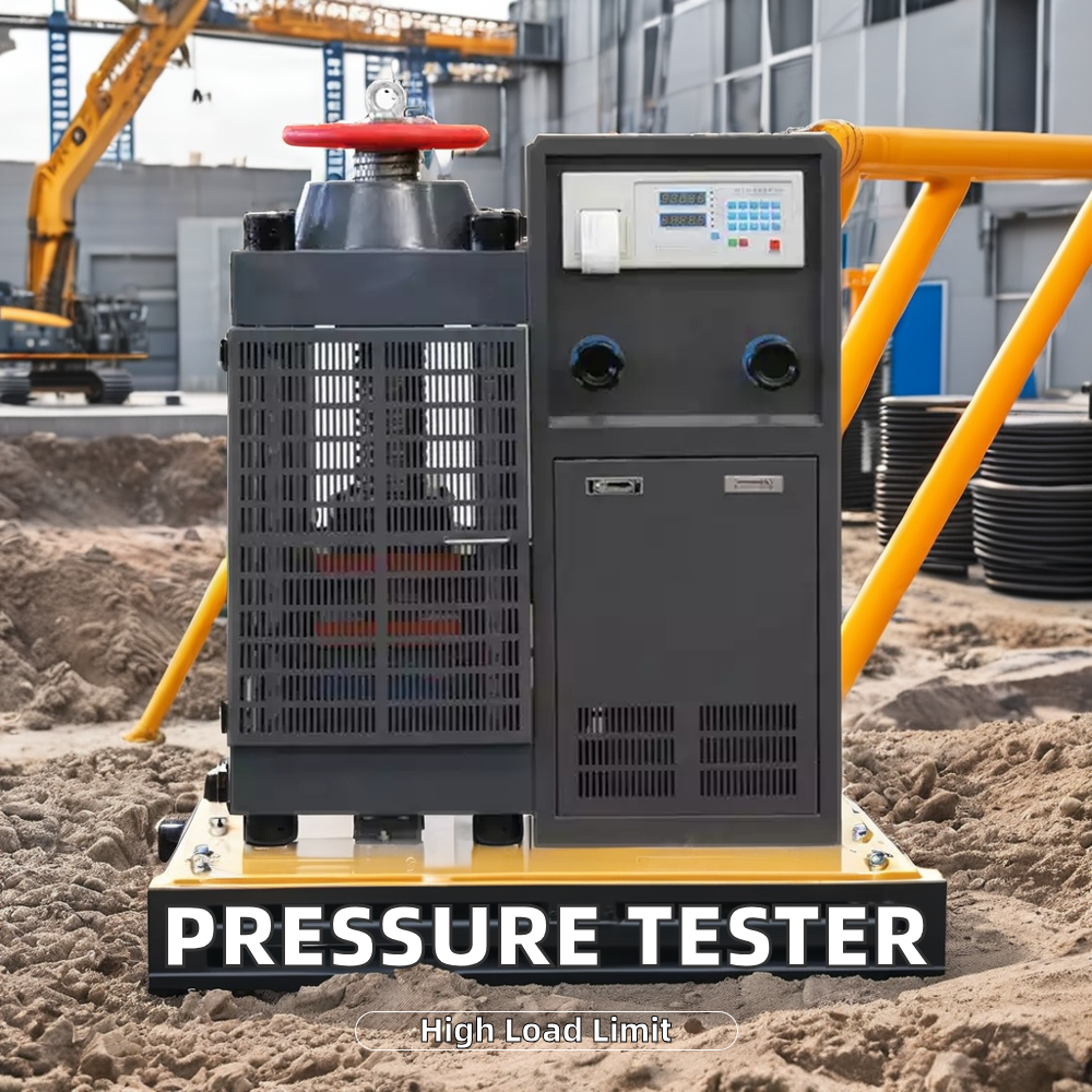 Electronic Hydraulic Compressive Pressure Testing Machine For Concrete ...