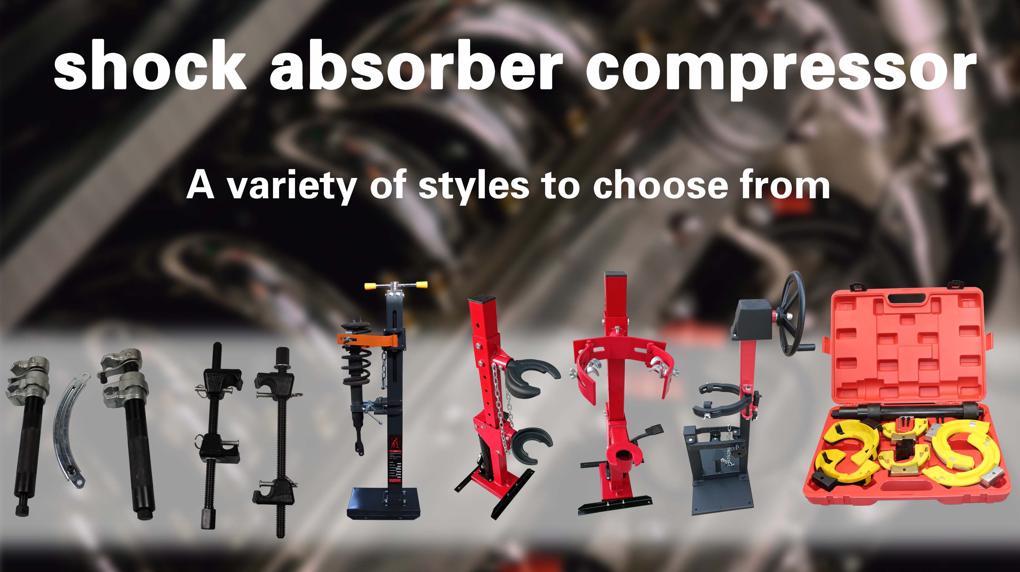 Damping Spring Dismounting Machine: Coil Spring Compressor Tool For ...