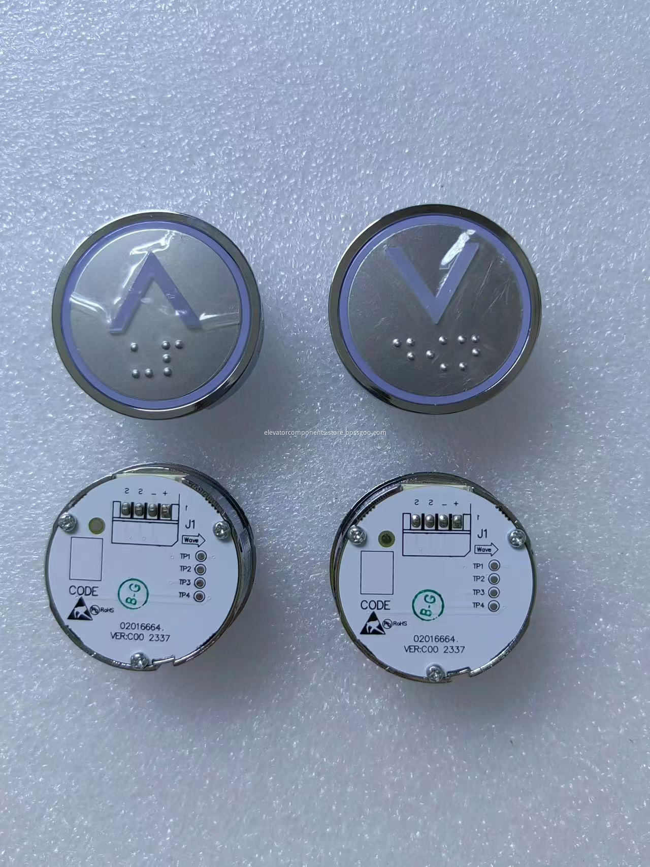 Lop Push Button For Hyundai Stvf9 Elevators, High Quality Lop Push ...