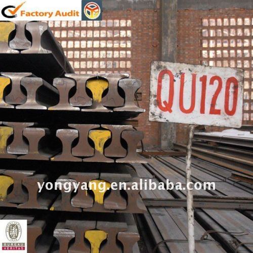 Crane Rail Steel Rail Heavy Rail Qu120, High Quality Crane Rail Steel ...