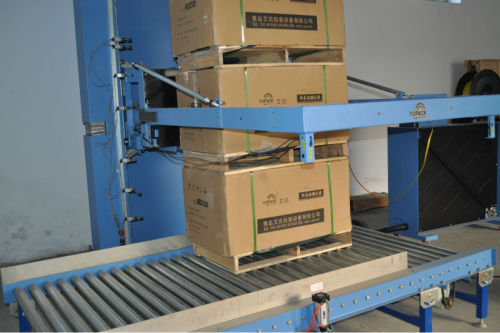 Fully Automatic Horizontal Pallet Strapping Machine, High Quality Fully ...