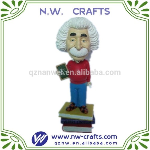 Resin Albert Einstein Bobblehead Custom, High Quality Resin Albert ...