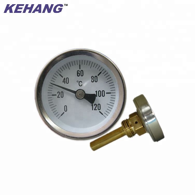 50mm Dial Bimetal Industrial Hot Water Heater Tank Thermometer, High ...