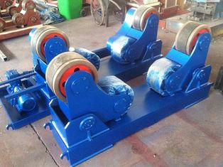 Small Self Adjustment Welding Rotator In Blue For Boiler We, High ...
