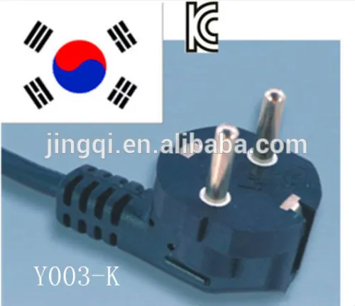 Korean Kc Standard Two-pin Plug Power Cord, High Quality Korean Kc ...