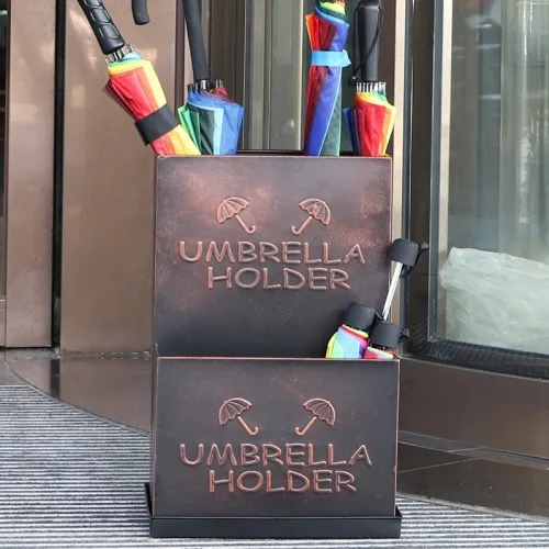 Double Long And Short Umbrella Barrel, High Quality Double Long And ...