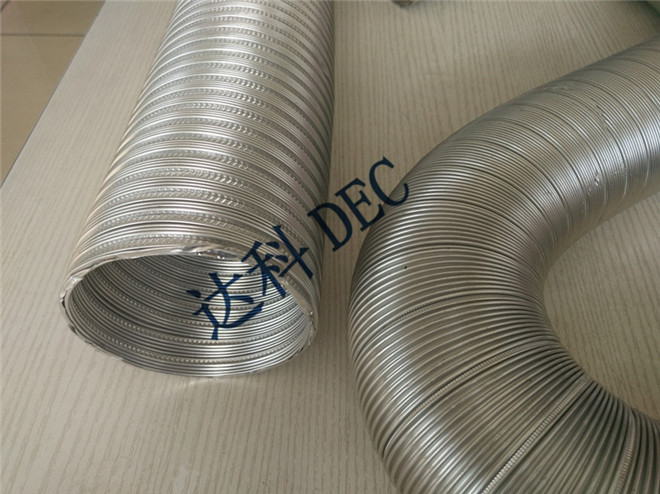 Fire Resistant Semi Rigid Flexible Aluminum Duct, High Quality Fire ...