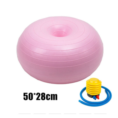 Exercise Balance Pilates Workout Gym Donut Yoga Ball With Pump, Bossgoo ...