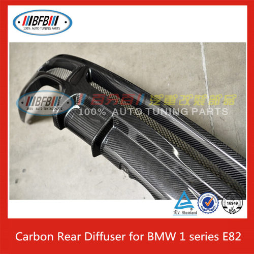 E82 Rear Bumper Diffuser For Bmw 1 Series, High Quality E82 Rear Bumper ...
