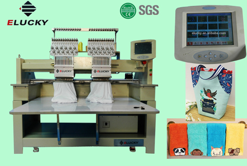 Multi-heads Computeried Embroidery Machine, High Quality Multi-heads ...