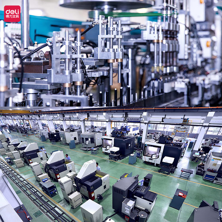 Deli 0334 Stapler Stapler Long Stapler Stapler - โครงสร้างโลหะสีดำ/สี ...