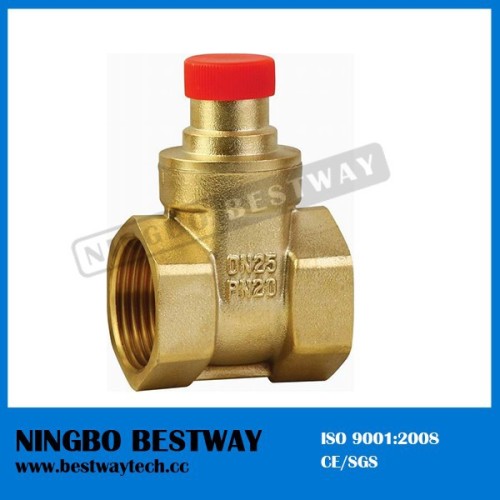 Ningbo Brass Lockable Gate Valve For Water Meter, High Quality Ningbo ...