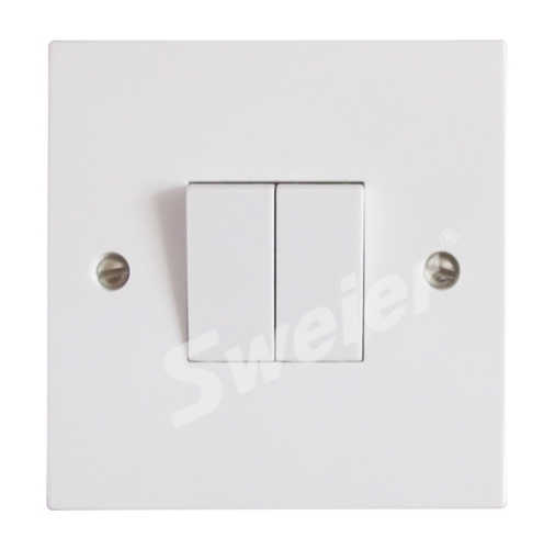 10 Amp 2 Gang Light Switch (a012/a013), High Quality 10 Amp 2 Gang ...