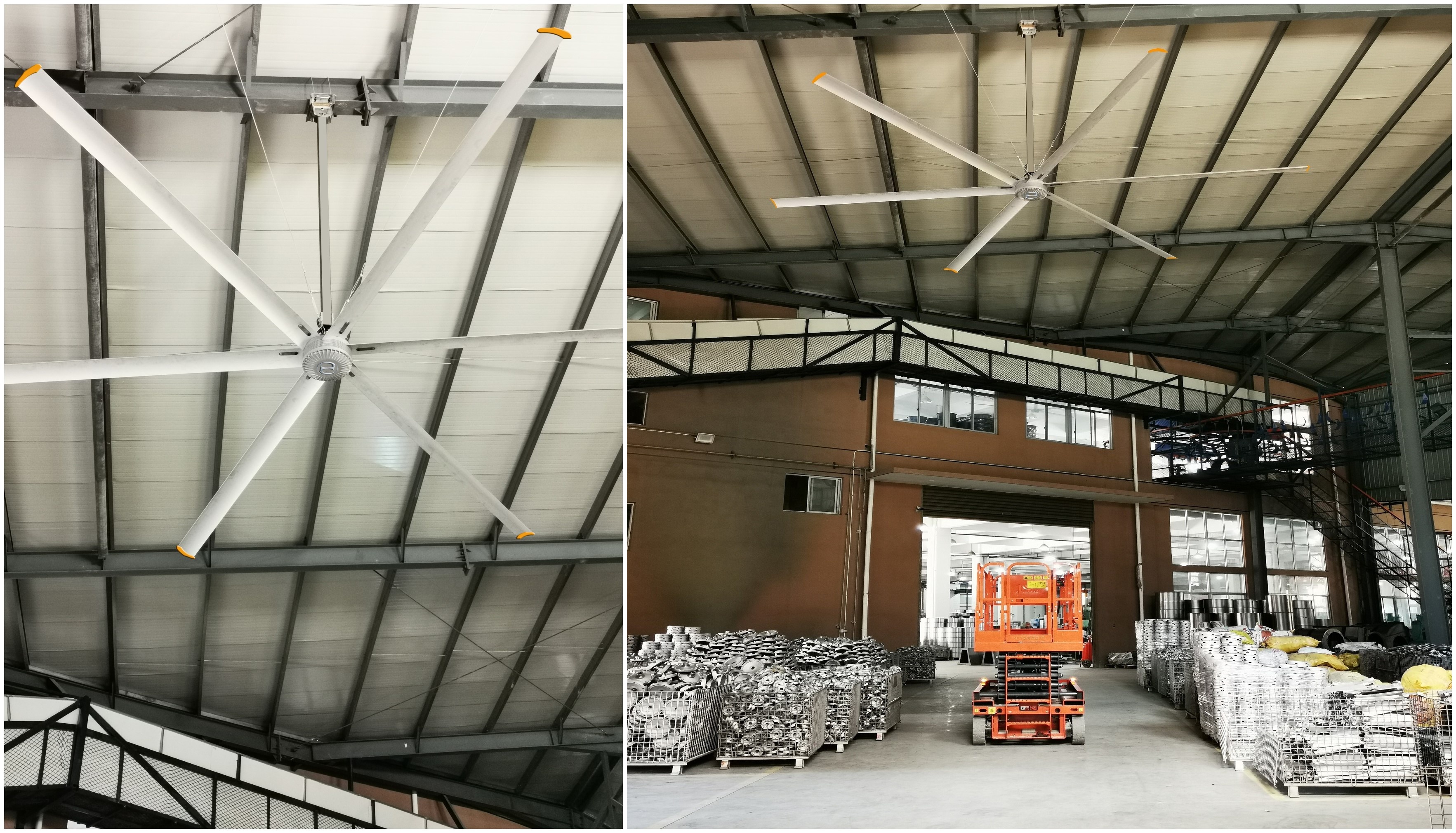 Large Industrial Ceiling Fan - 14ft Giant Factory Fan, High Quality ...