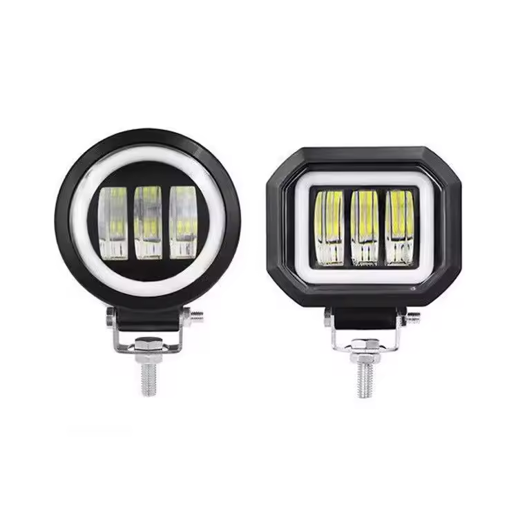 3 Inch Lens Projector Fog Lamp - 30w Led Fog Lights With Color Angels ...