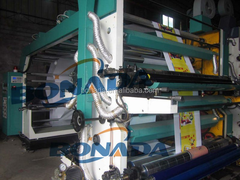 4 Color Flexo Printing Machines, High Quality 4 Color Flexo Printing ...