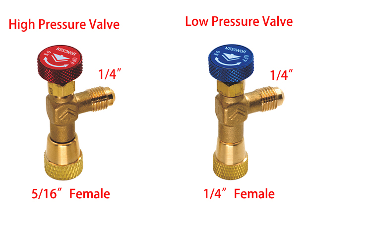 R410a R32 Refrigerant Charging Control Valve Manual Safety Valve For ...