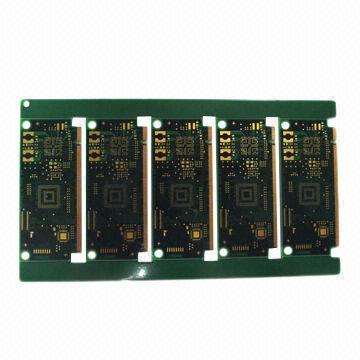 High-density Multilayer Pcbs, 10-layer Hdi And Surface Finish Enig With Gold Finger, High ...