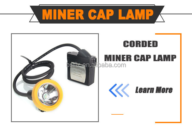 Kl8m Led Rechargeable Explosion-proof Helmet Miner Headlamp, High ...