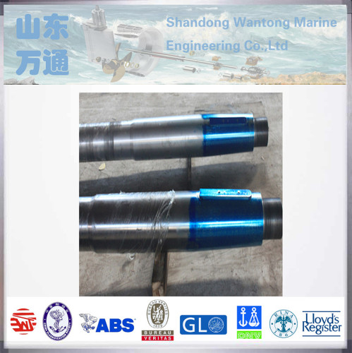 Marine Forged Steel Tail Shaft Stern Shaft For Vessels, High Quality ...
