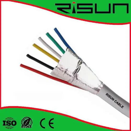 Fire Alarm Cable 6-core Shielded Risun Cable, High Quality Fire Alarm ...