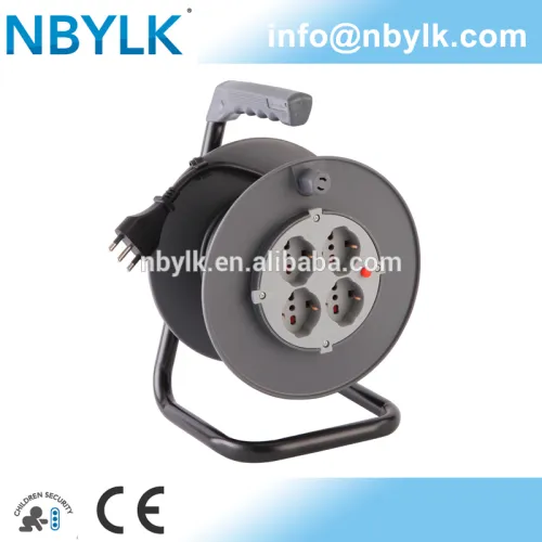 European Hose Reel Electric Cable Reel With Over-heat Protection ...