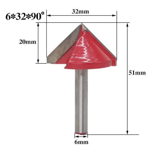 60/90/120/150 Degree Engraving V Groove Bit Cemented Carbide Cnc Router ...