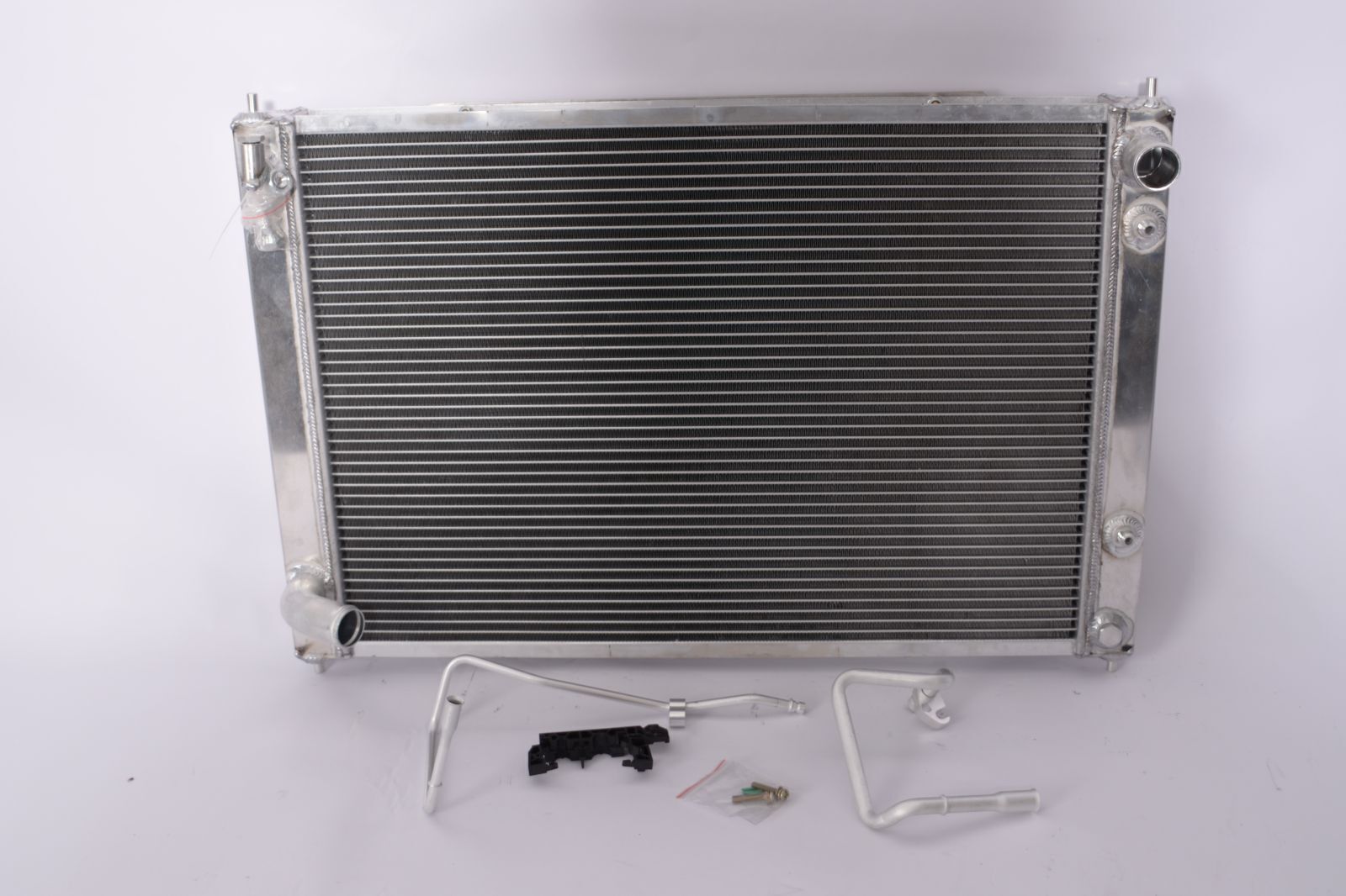 Linte All Aluminum Radiator And Condenser Combo For Nissan 370z 3.7l V6 ...