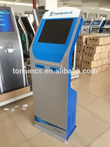 17'' Touchscreen Queue Ticket Dispenser Kiosk With Dual Thermal Printer ...