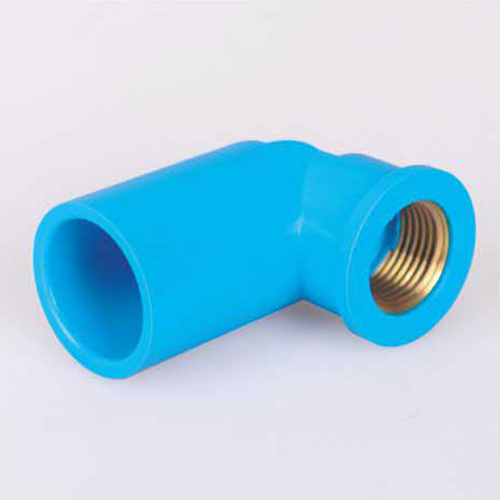 Upvc Pressure Female Elbow90° Brass Insert Blue, High Quality Upvc ...