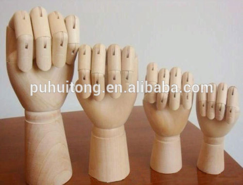 Articulated Wood Hand,display Wood Hand, High Quality Articulated Wood ...
