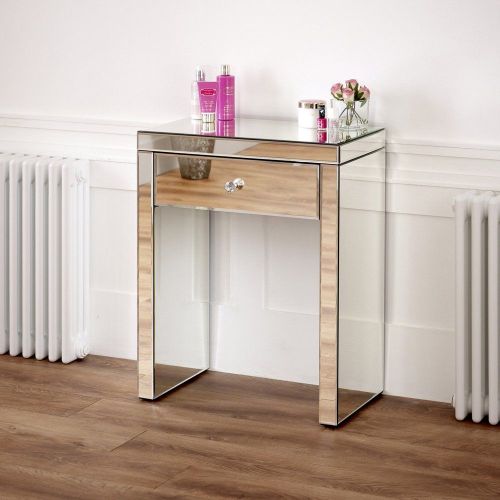Venetian Mirrored Compact Dressing Table, High Quality Venetian ...