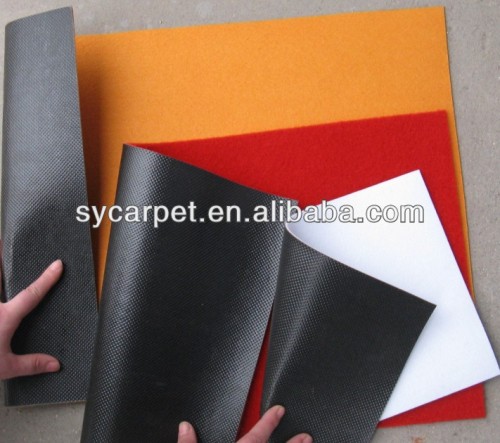 High Quality Nonwoven Needle Felt Pvc Carpet, High Quality High Quality ...