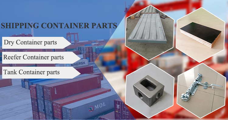 Iso Shipping Container Door Locking Gear Parts: Handle And Lock Set ...