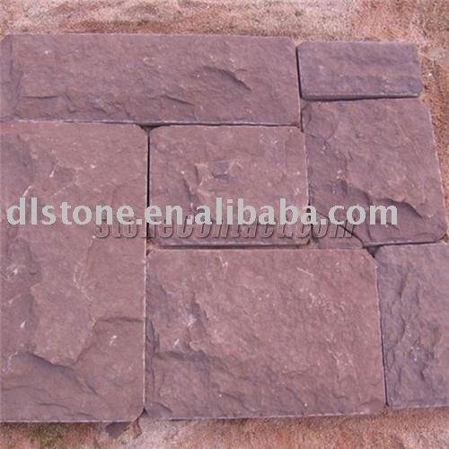 Red Sandstone Walling Mushroom, High Quality Red Sandstone Walling ...