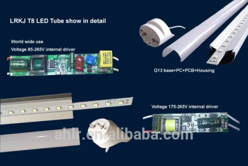 Aluminum+pc 18w 1200mm 8 Ft T8 High Output Led Tube Light, High Quality ...