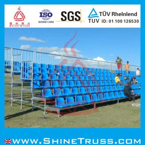 Scaffolding Retractable Grandstand Seating System, Layer Bleacher, High ...
