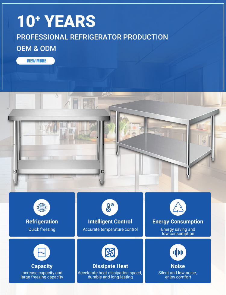 3 Tier Stainless Steel Work Table Bench For Kitchen, High Quality 3 ...