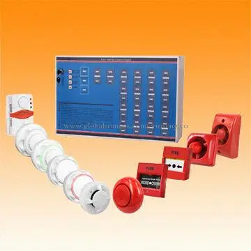 Fire Alarm Control Panel With Battery/power Supply Fault Indicator ...