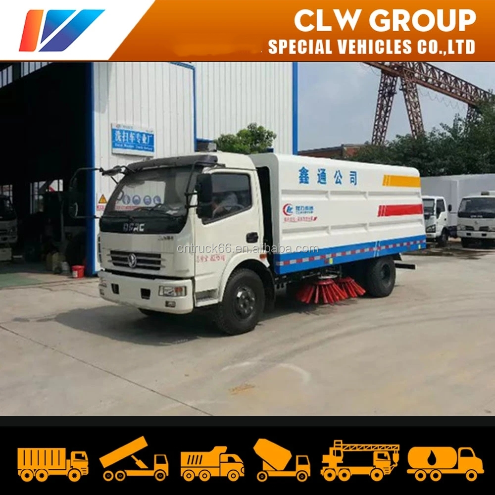 China Manufacturer Sweeping Equipment Street Sweepers Truck With 7m3 ...