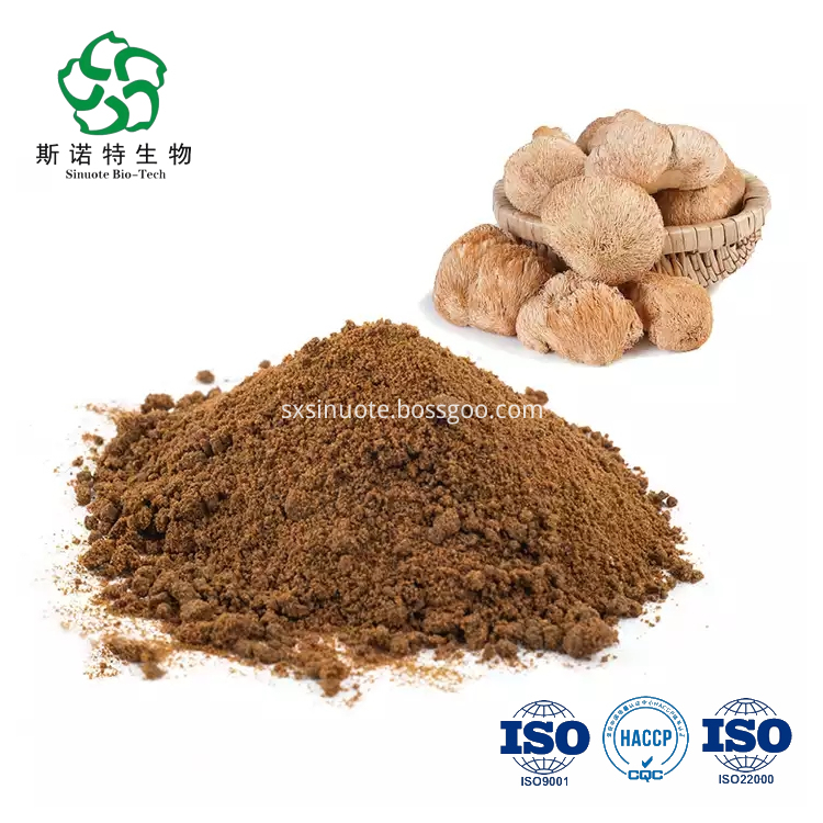 Lower Price Hericium Erinaceus Lion's Mane Extract Powder, High Quality ...