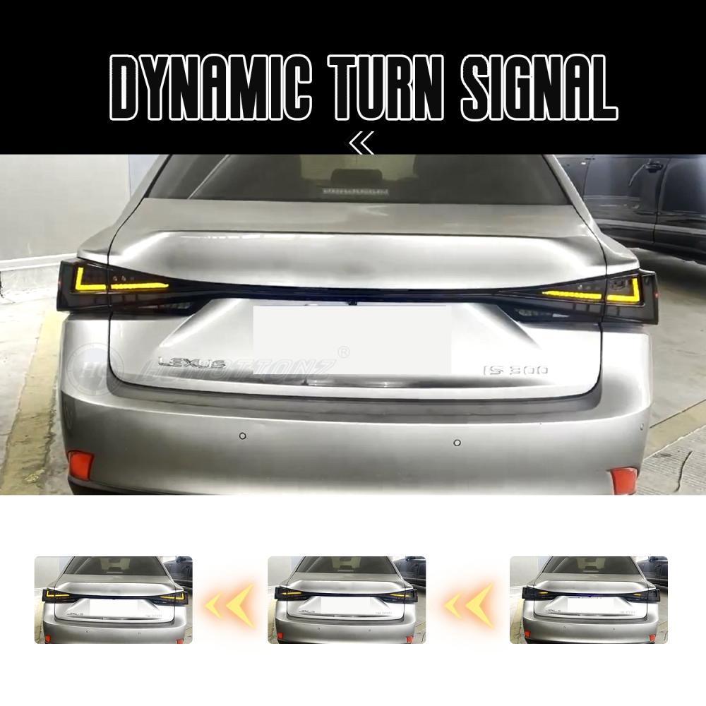 HCMOTION For Lexus IS250/350 300h F 2014-2020 LED RGB Tail Lights China ...