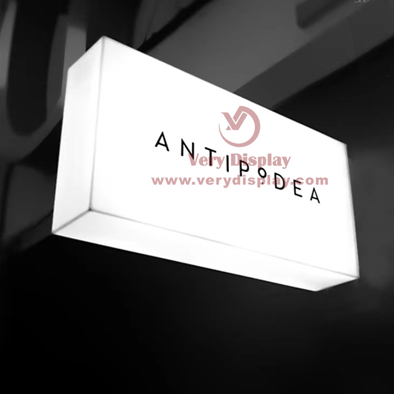 Shop Plexiglass High-light Signage Box, High Quality Shop Plexiglass ...