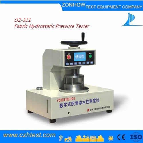 Digital Fabric Water Permeability Testing Machine, Fabric Hydrostatic ...
