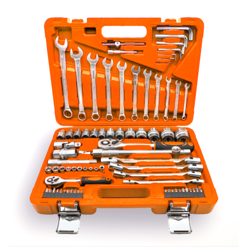77pcs Complete Socket Set Orange Blow Case High Quality 77pcs Complete