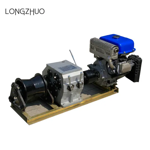 Engine Powered Cable Pulling Winch, High Quality Engine Powered Cable ...