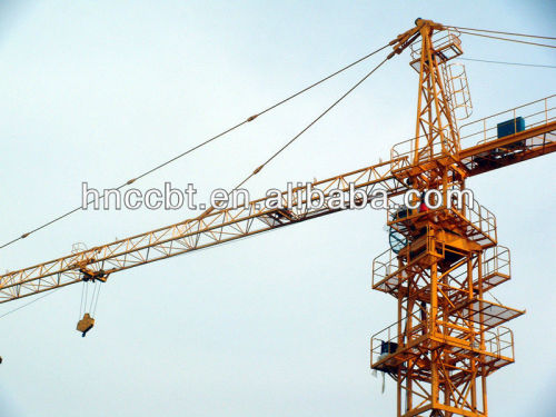 Inside Self-climbing Hydraulic Building Mobile Tower Crane Of Qtz ...